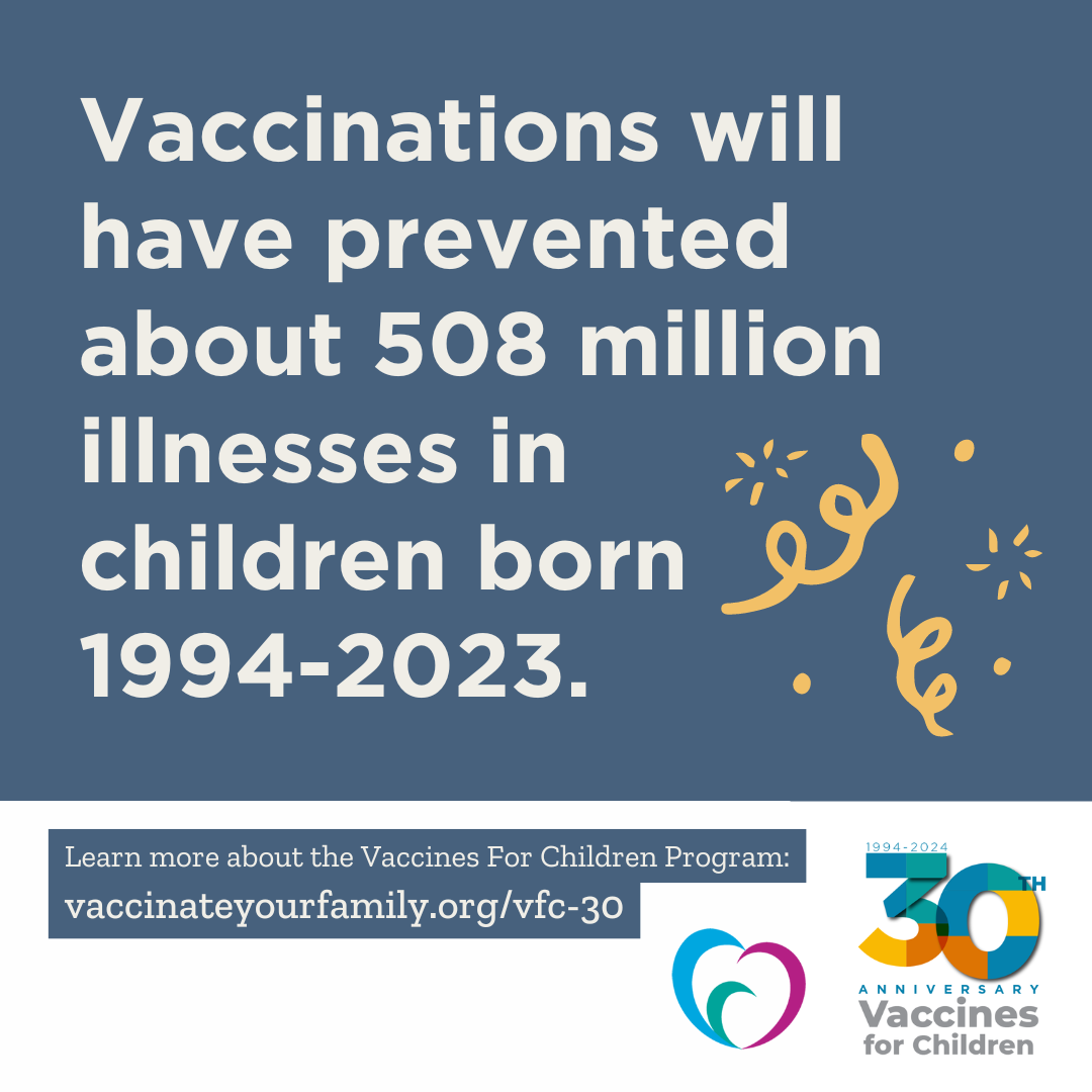 Celebrating 30 Years of Saving Lives through the Vaccines for Children Program (VFC) - Vaccinate ...