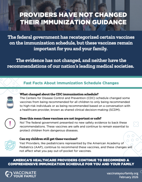 What Parents Need to Know About the 2026 Childhood Immunization Schedule - Vaccinate Your Family
